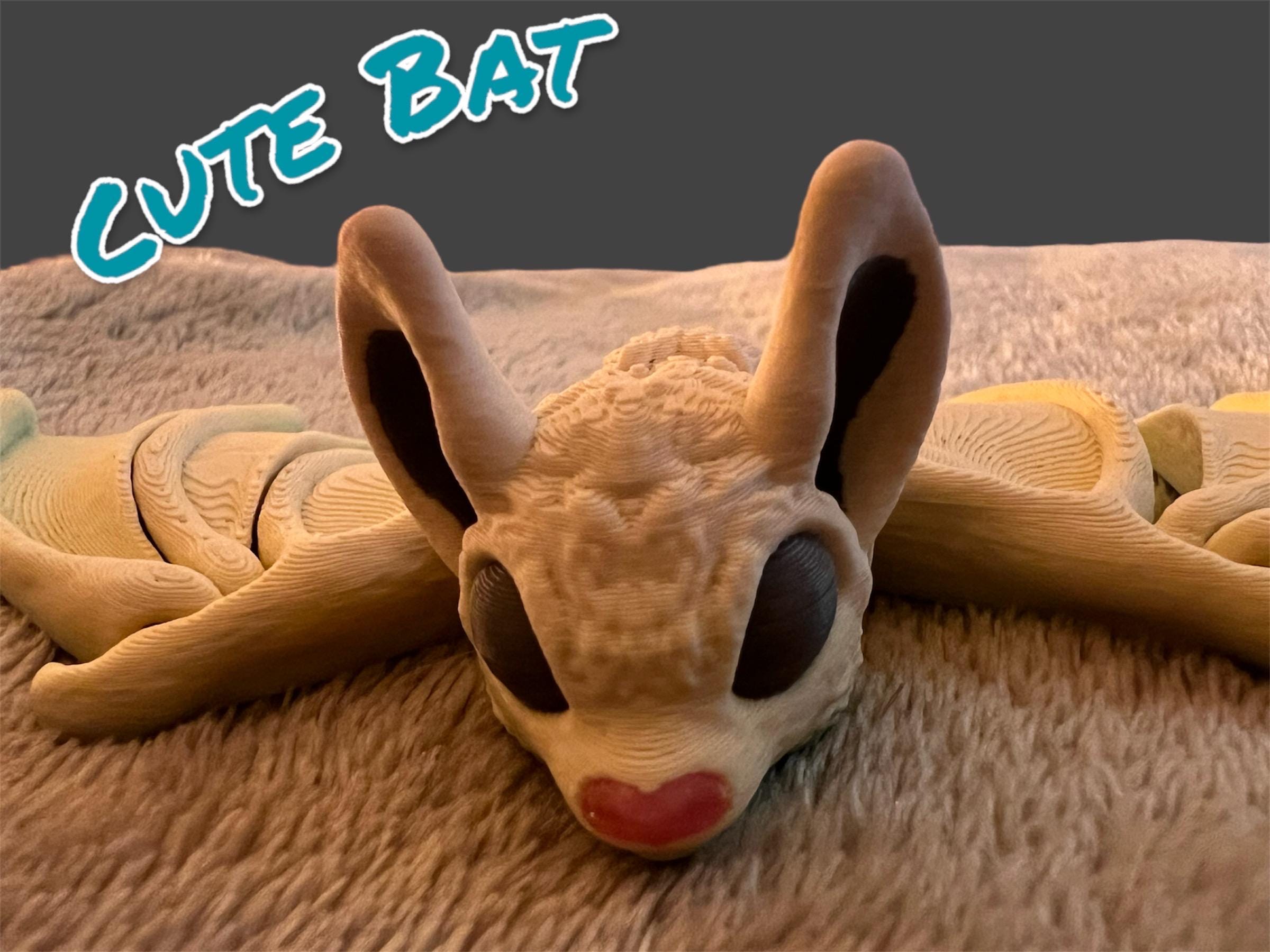 Cute Articulated Bat – Sensory Fidget Gift – PADSLABS 3D